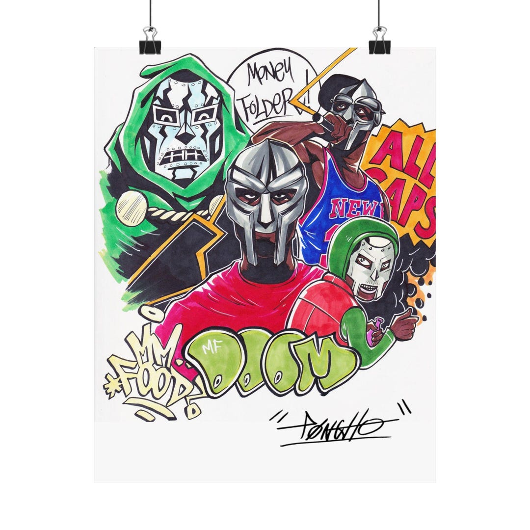 MF DOOM Art Print - Etsy