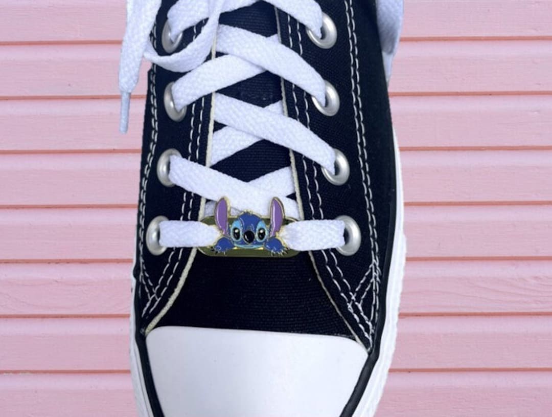 Stitch Shoelace Charms, Disney Stitch Lace Locks - Etsy