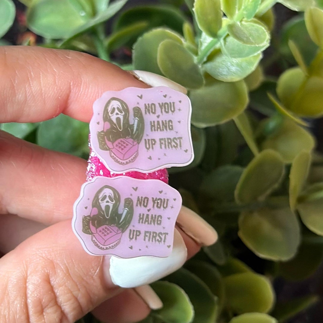 Scream Fan Art Tip Stud Earrings With Dvd Vhs Artwork for Halloween and ...