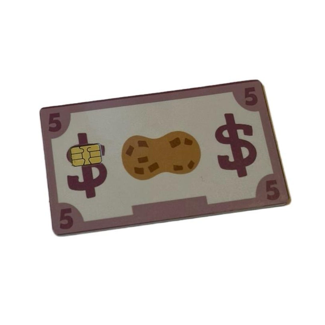 Custom Goofy Goober Dollar Credit Card Skin Trending Cartoon Funny Gift ...