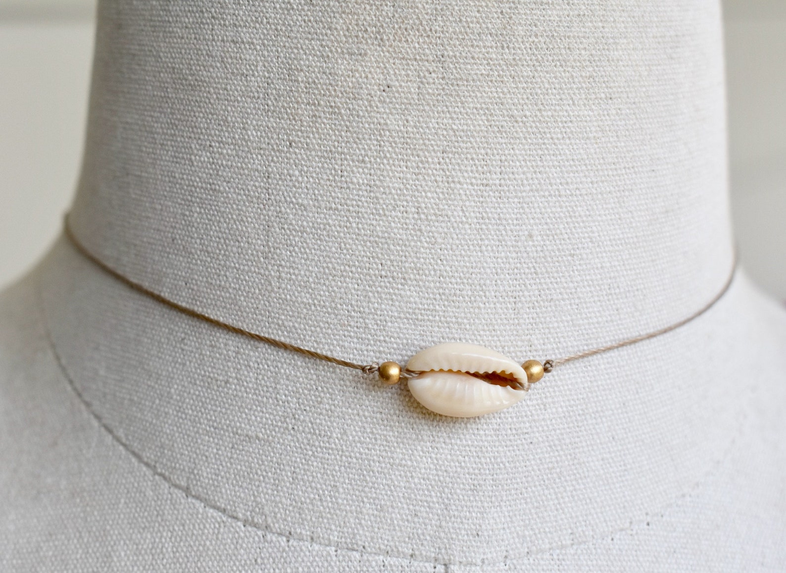 Cowrie Shell Chokerseashell Chokerstring Chokerboho - Etsy