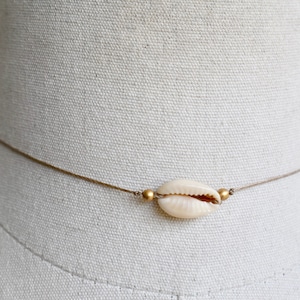 Cowrie Shell Choker,seashell Choker,string Choker,boho Choker,simple ...