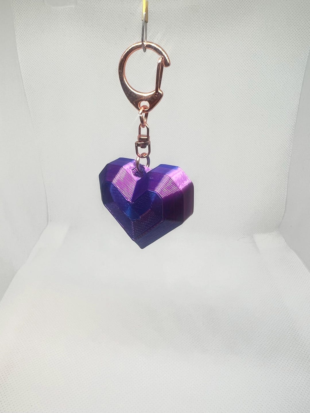 Purple Heart Crush Keychain Valentine’s Crush Edition - Etsy