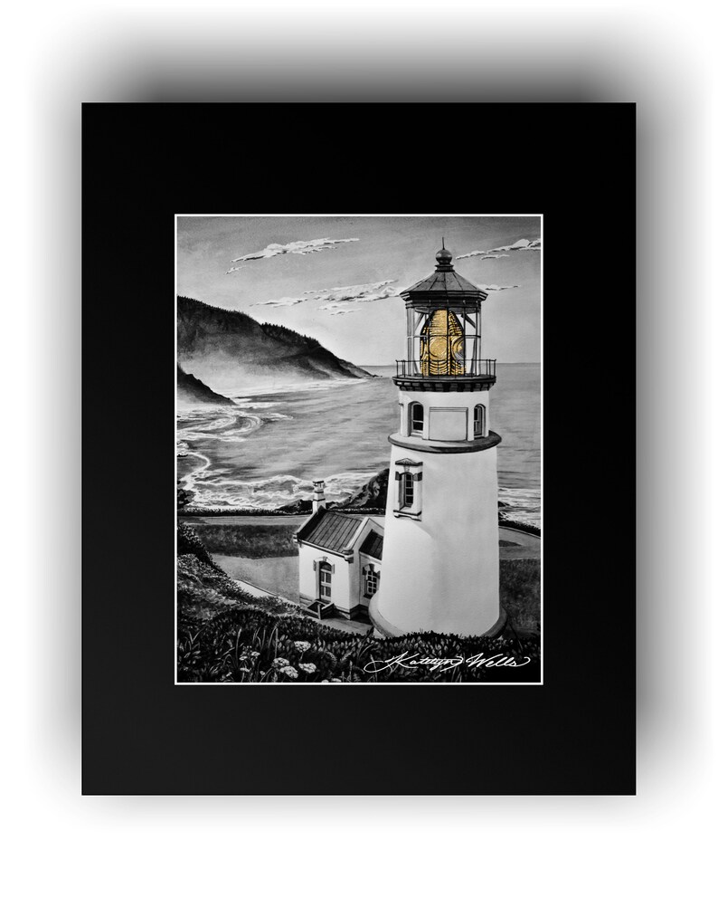 Heceta Head Lighthouse - Etsy