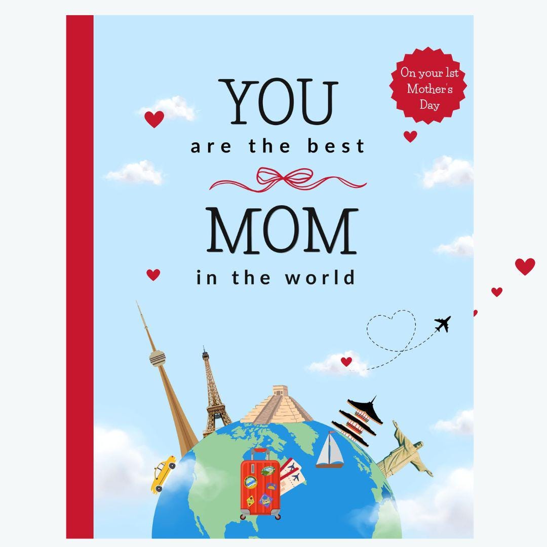 Personalized First Mother's Day Book – "mom is the Best!" Custom Gift ...