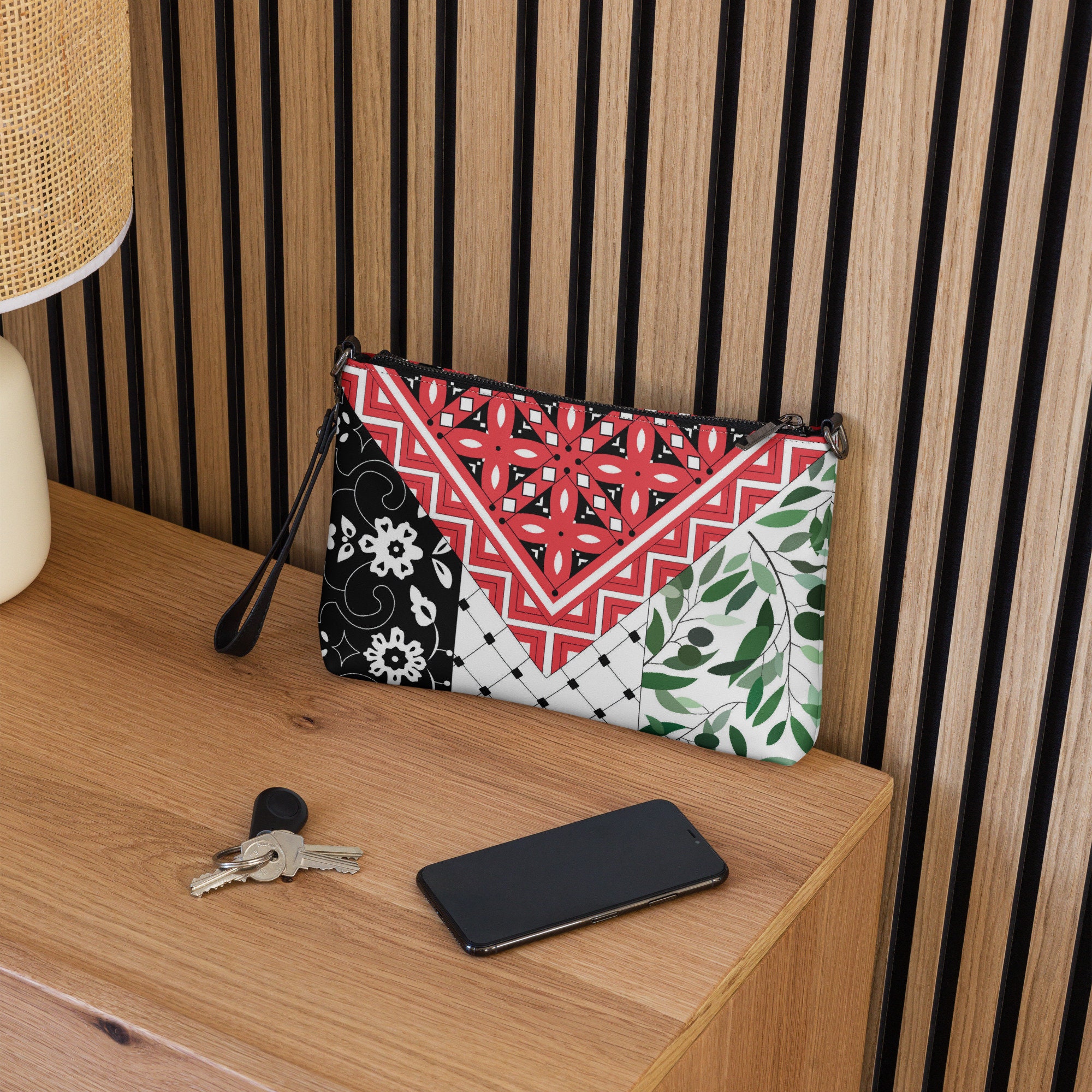 Crossbody Bag With Palestinian Flag and Tatreez Design - Etsy