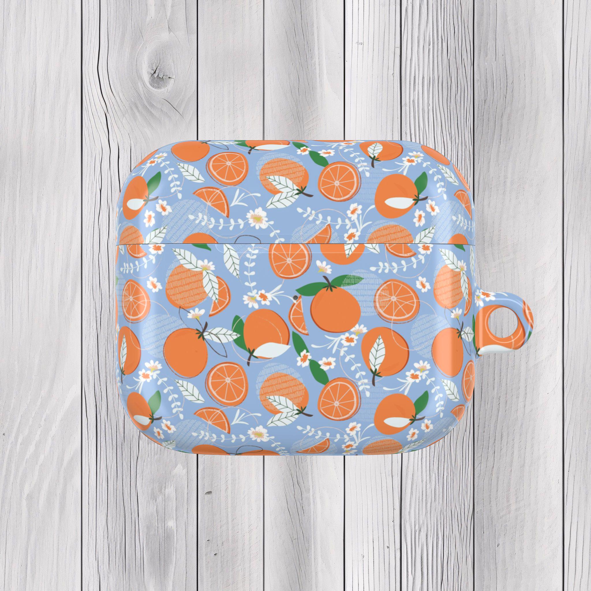 Citrus AirPod Case - Bright Orange Fruit Design, Stylish Protection for ...