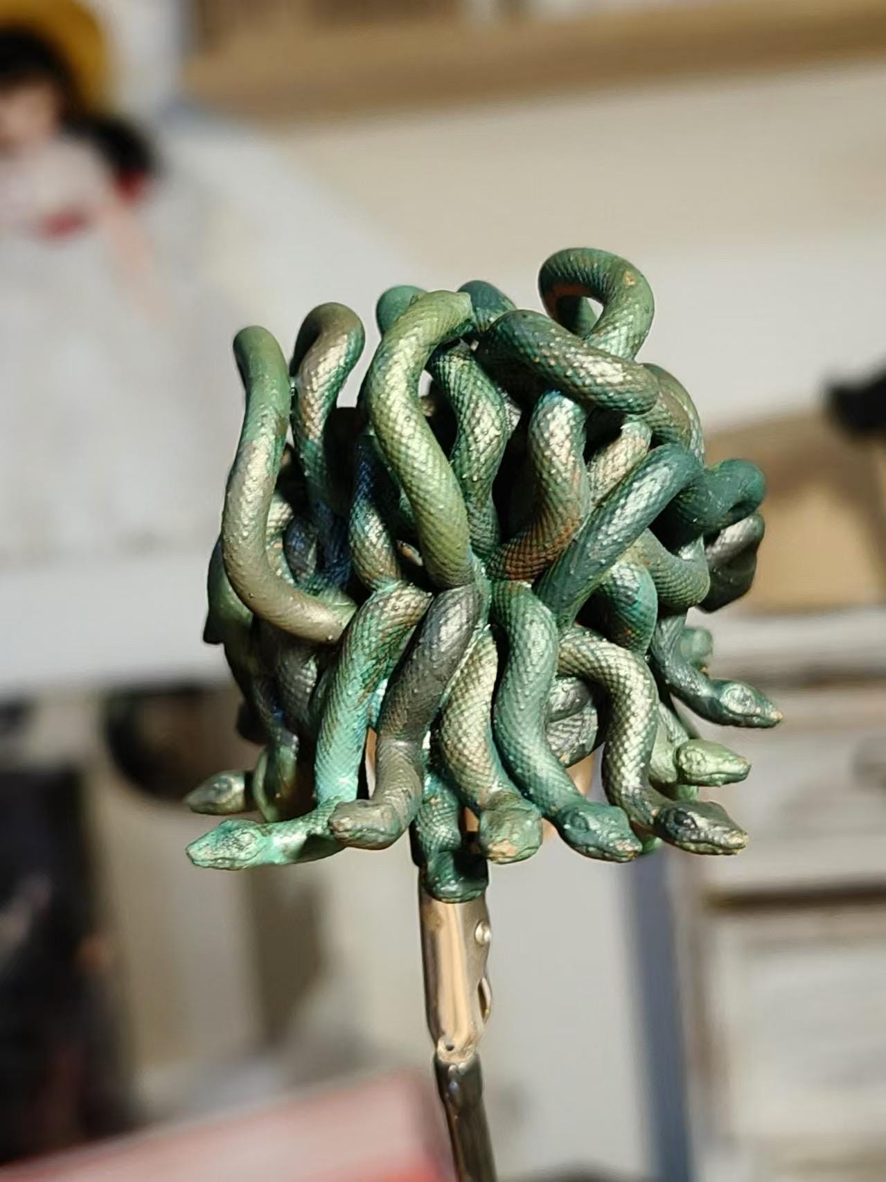 Custom 3d Printed Scale Medusa Doll Wig for MH (wear With Head Bald） - Etsy