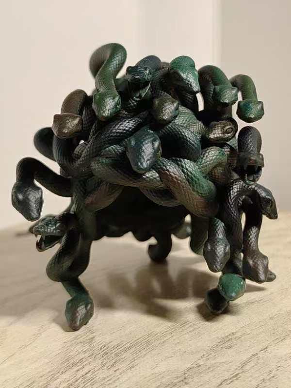 Custom 3d Printed Scale Medusa Doll Wig for MH (wear With Head Bald） - Etsy