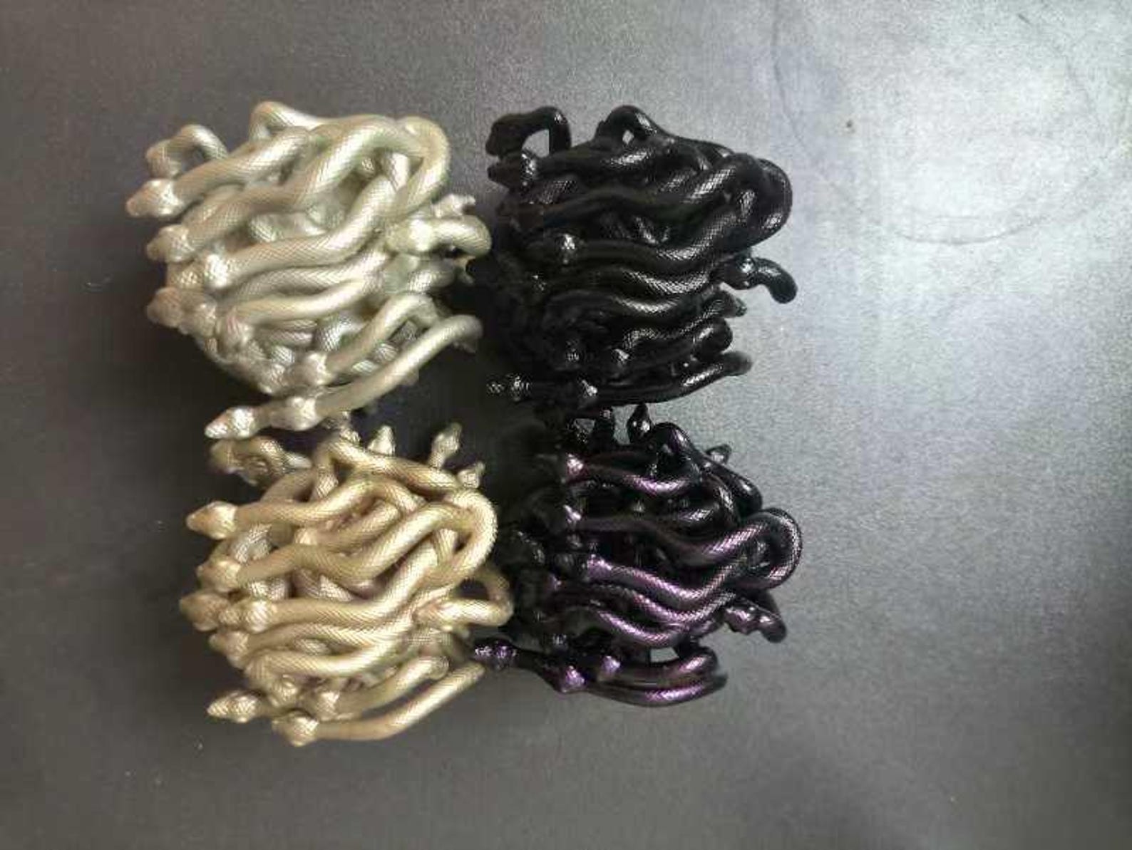 1/6 3d Printed Scale Medusa Doll Wig for Fashion Royalty (wear With ...