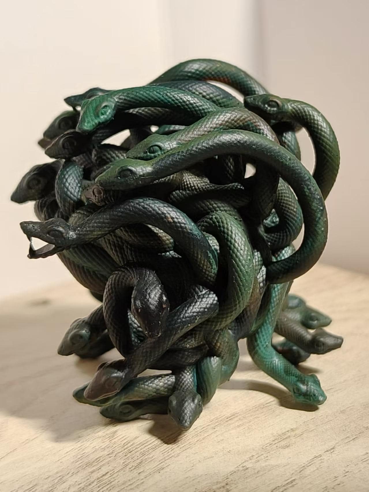 Custom 3d Printed Scale Medusa Doll Wig for MH (wear With Head Bald） - Etsy