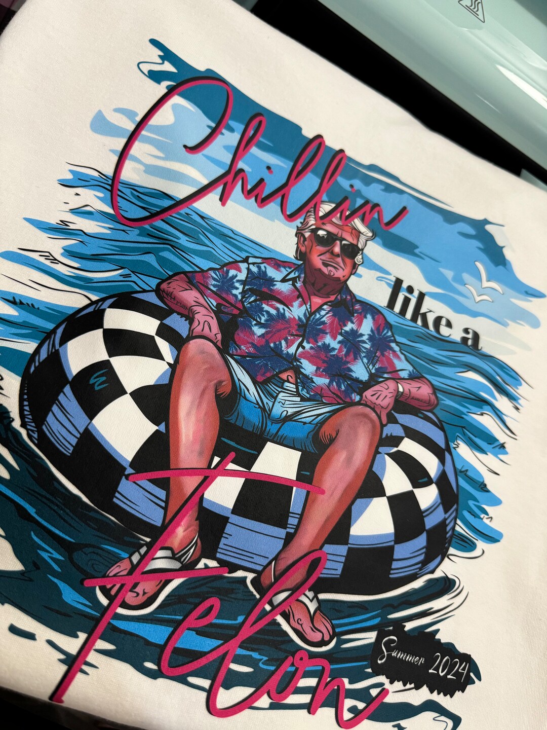 Trump Chillin Like A Felon - Etsy