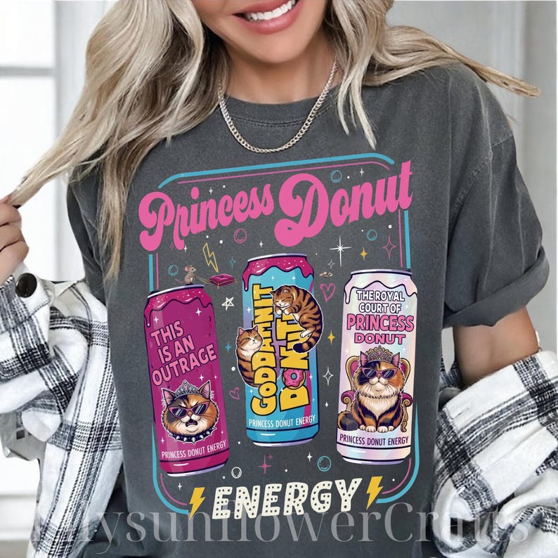 Princess Donut Energy Drink Png, Dungeon Crawler Carl Png, Princess ...