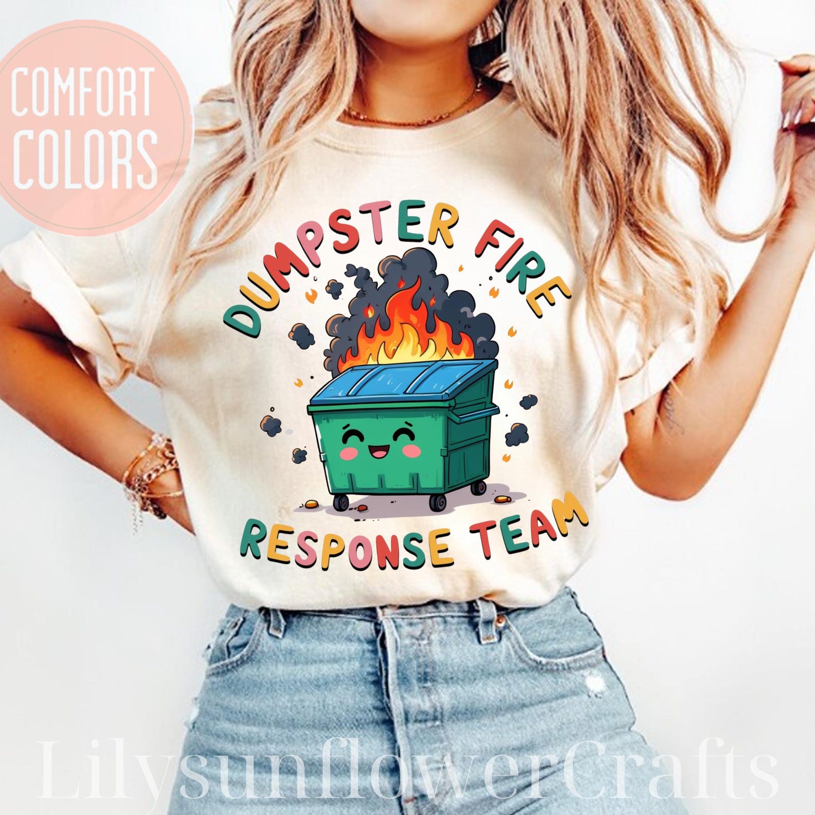 Dumpster Fire Shirts, Dumpster Fire Response Team Tee, This Little ...