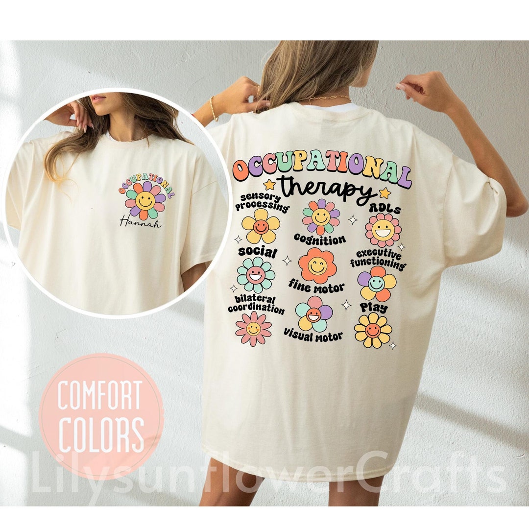 Occupational Therapy Shirt, OTA Shirts, Occupational Therapist Shirt ...