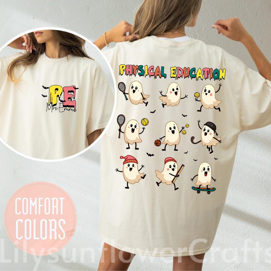 Physical Education Halloween, What Are We Doing Today Shirt, Comfort ...