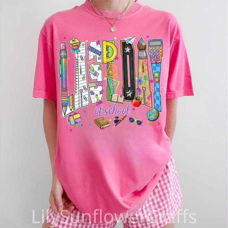 Teacher Last Day of School Png, School Out for Summer Png, Teacher Mode ...