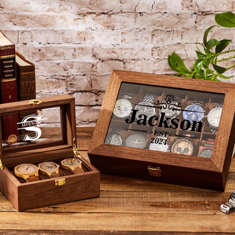 Watch Box for Men - Etsy