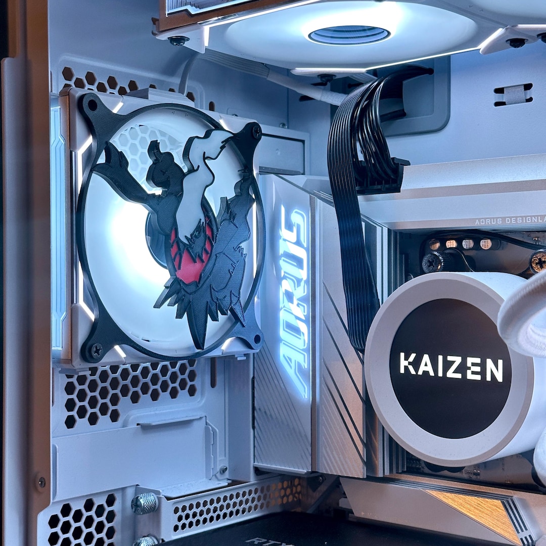 Darkrai Pokemon Gaming Computer PC Fan Shroud Grill Cover Custom - Etsy