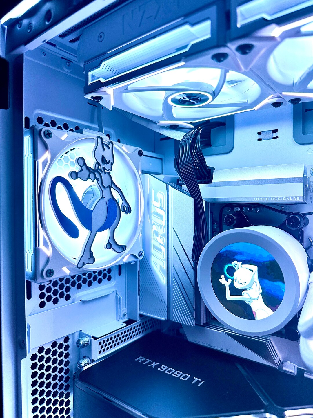 Mewtwo Pokémon Gaming Computer PC Fan Shroud Grill Cover Custom - Etsy ...