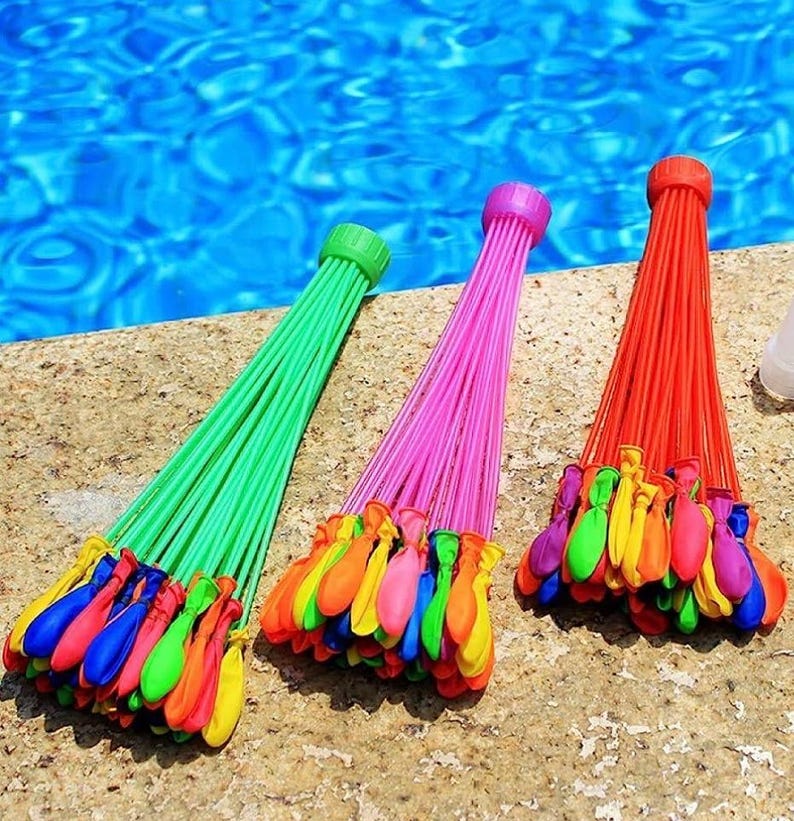 Water Balloons -15 Packs - Etsy