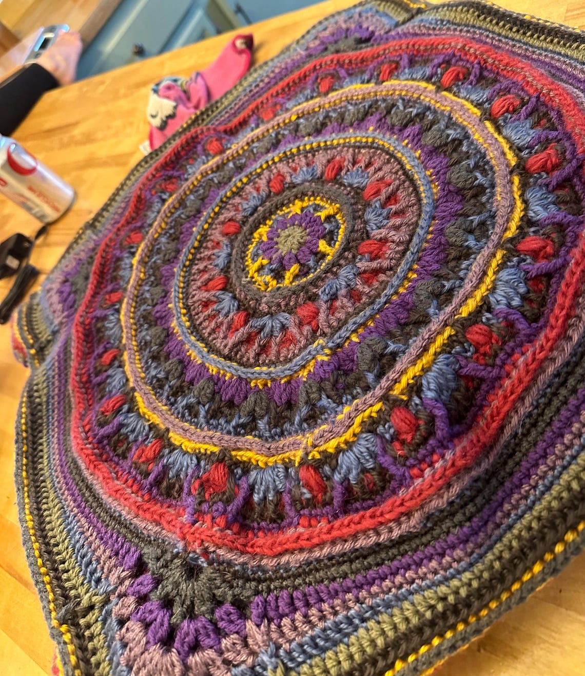 Crochet Mandala Throw - Etsy