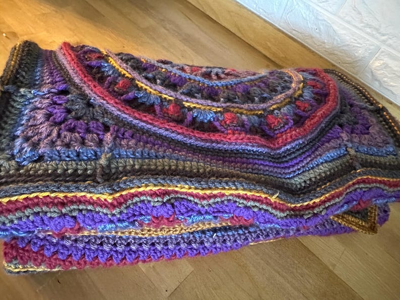 Crochet Mandala Throw - Etsy