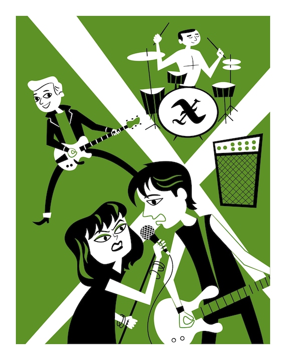 X Poster 11 X 14 - Etsy