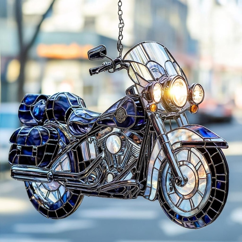 Stained Glass Bike - Etsy