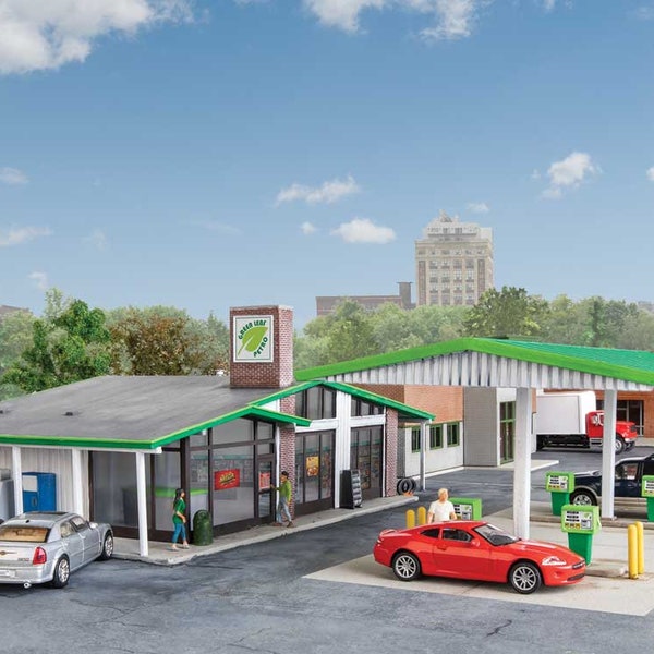 Ho Scale Gas Station - Etsy