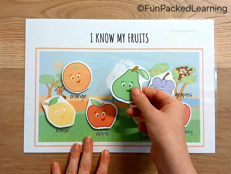 Safari Themed Busy Book Printable | Toddler Book | Fun Learning ...