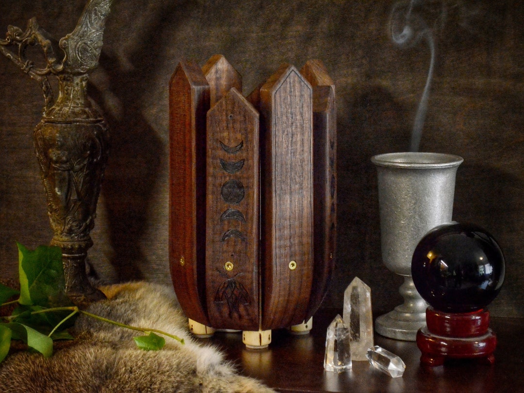 Lunar Moth Brazier Lamp - Etsy