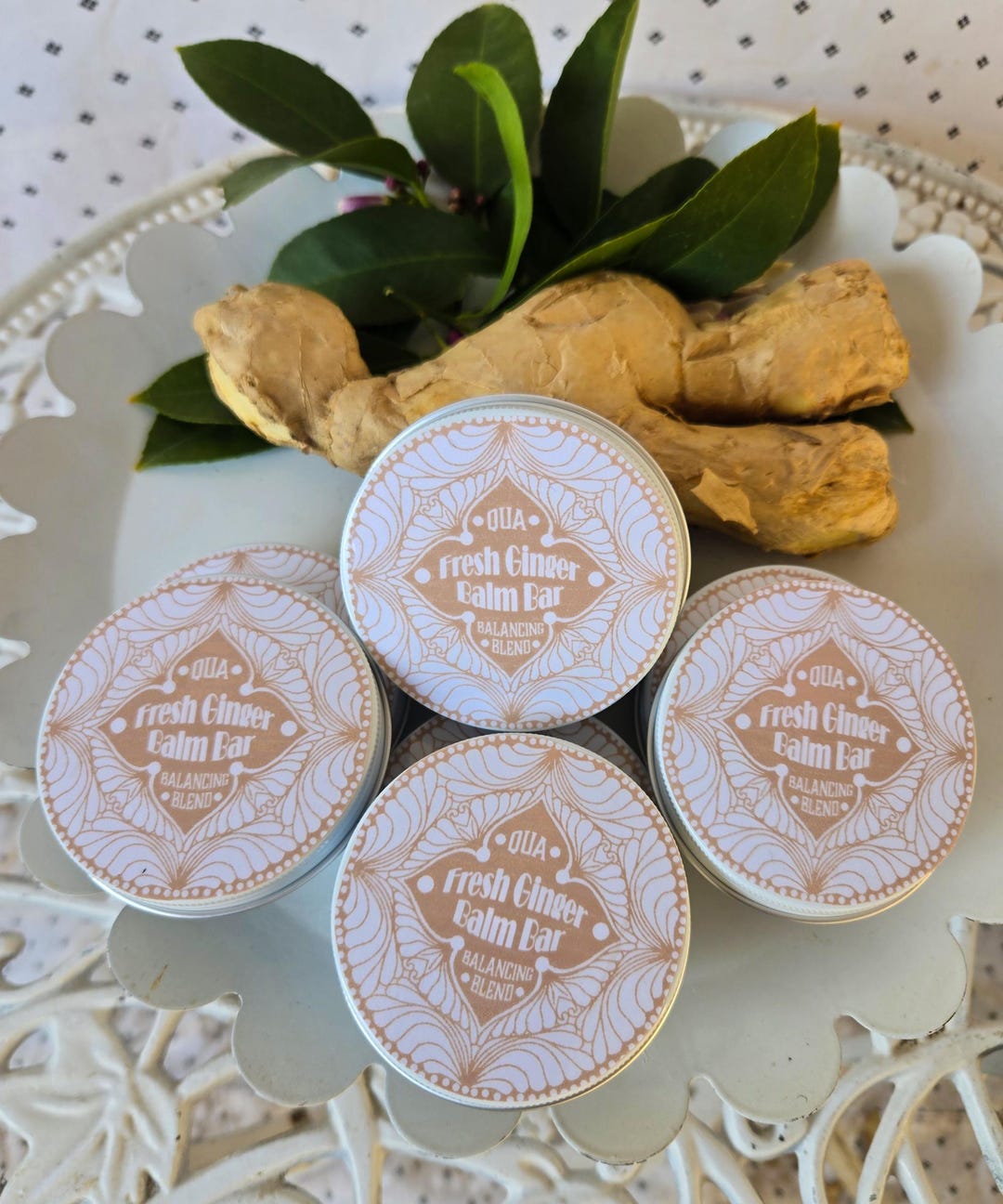 Fresh Ginger Balm Bar All Natural Solid Ginger Lotion Bar - Etsy