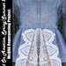 Victorian Reconstructed Denim Jacket With Peplum and Lace Applique - Etsy