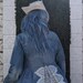 Victorian Reconstructed Denim Jacket With Peplum and Lace Applique - Etsy