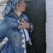 Victorian Reconstructed Denim Jacket With Peplum and Lace Applique - Etsy