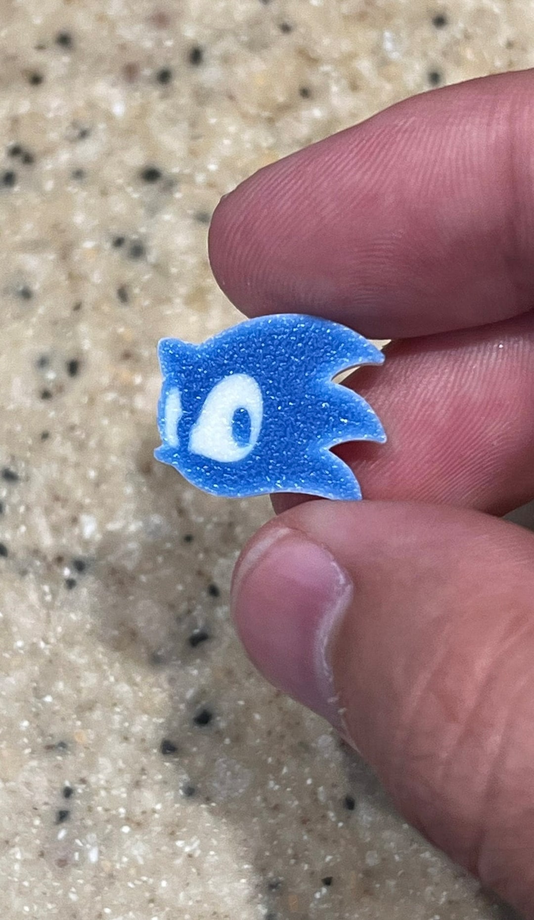 Speedy Blue Hedgehog Kandi Beads | 3D Printed | Rave Charms - Packs of ...