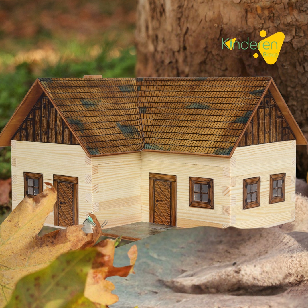 Building Kit, Wooden Toy, Building Toys, Wooden Builder hobby Lonely ...