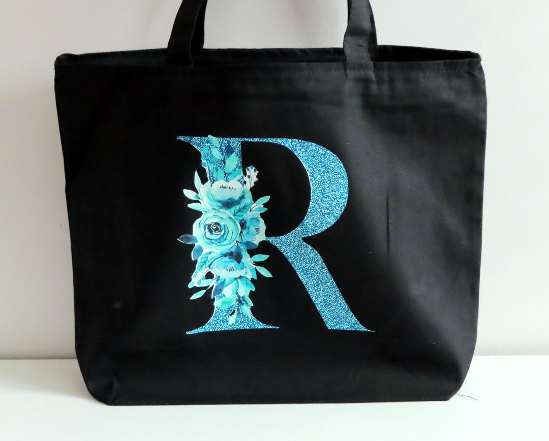 Personalized Letter Tote - Etsy