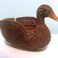 Wicker Animal - Etsy UK