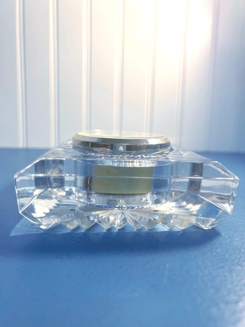 Vintage Stager Crystal Clock, Made in Germany ~ 5”x 4” - Etsy