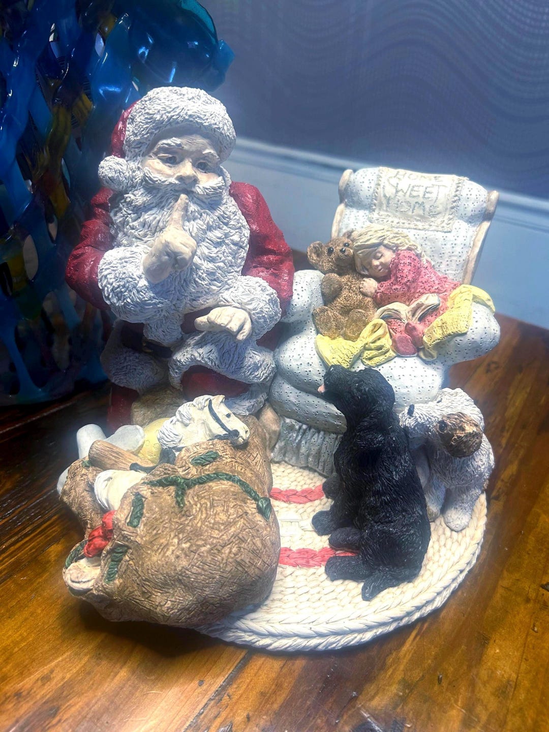 Vintage Susan Bradford “ Waiting for Santa” 1990 the Legend of Santa ...