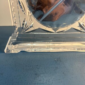 Vintage Crystal Quartz Clock by Royal Limited 9 - Etsy