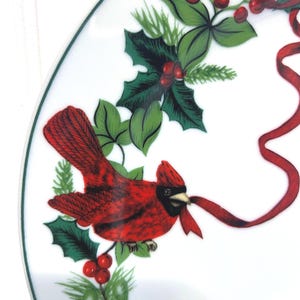 Vintage Christmas Cardinal Bird Plates ~ 10” ~ 3 Pcs - Etsy