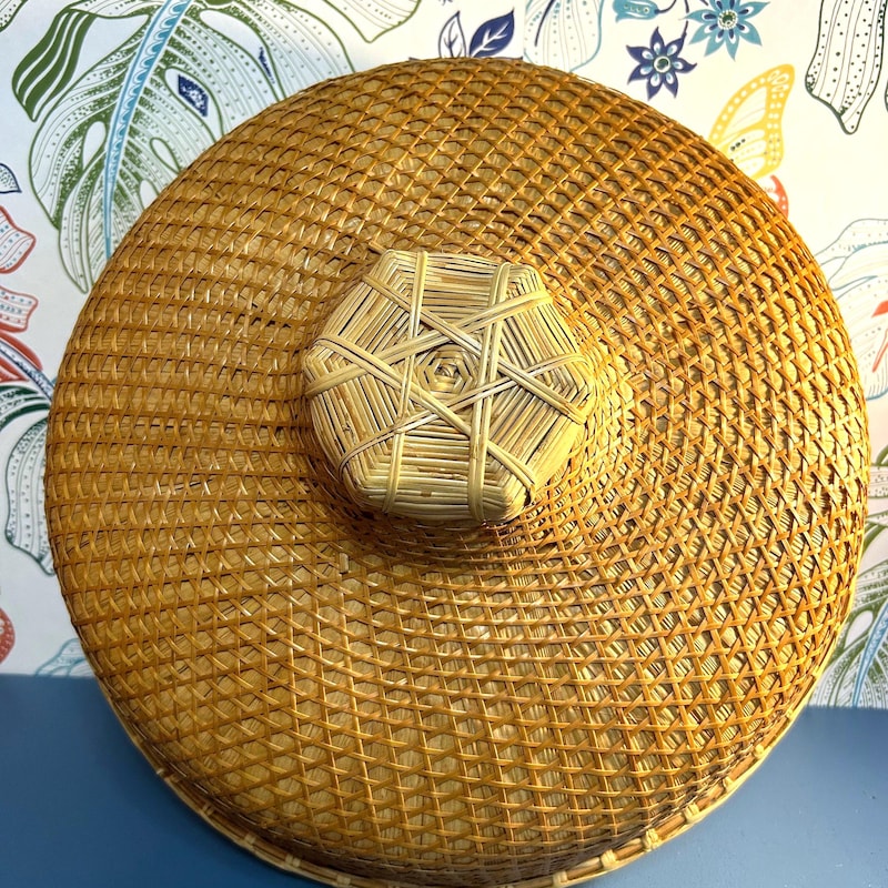 Asian Rice Hat - Etsy