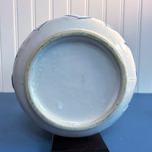 Vintage Large Salt Box | Blue and White Salt Cellar | Wooden Wall Mount ...