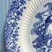 Vintage Blue and White Windmill Plates by Royal China Set of 2 9.25 - Etsy