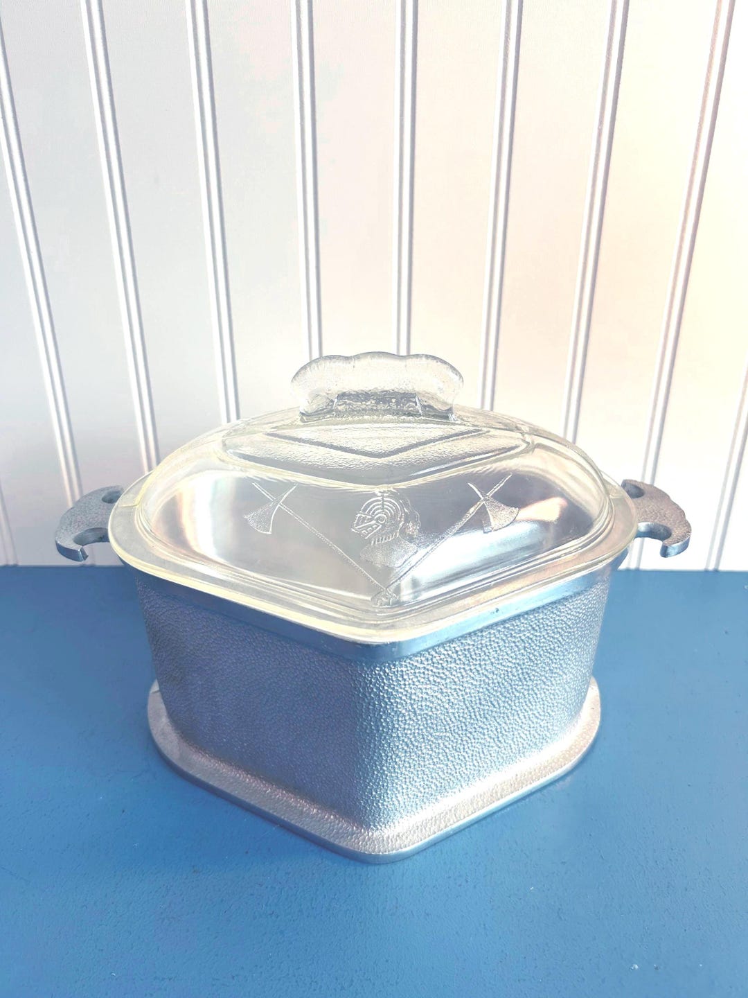 Vintage Cast Iron Guardian Service W/ Clear Dome Top~ 11” - Etsy