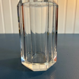 Vintage Crystal Vase Octagonal Prism Shape 5x 2.5 - Etsy