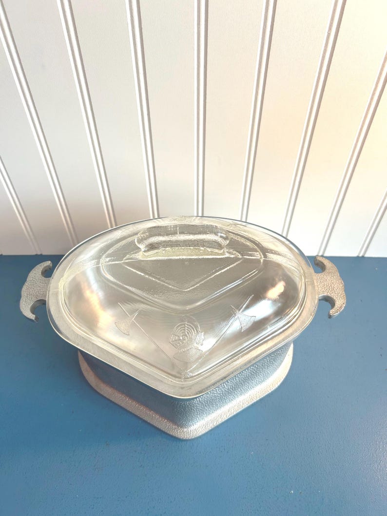 Vintage Cast Iron Guardian Service W/ Clear Dome Top~ 11” - Etsy